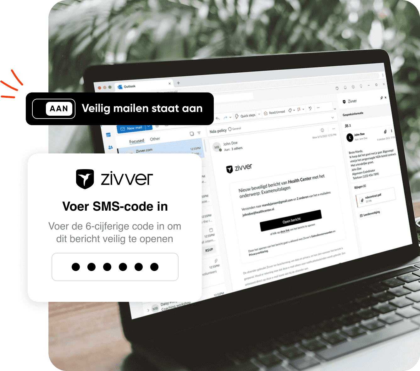 Zivver Secure Email | E-mailencryptie